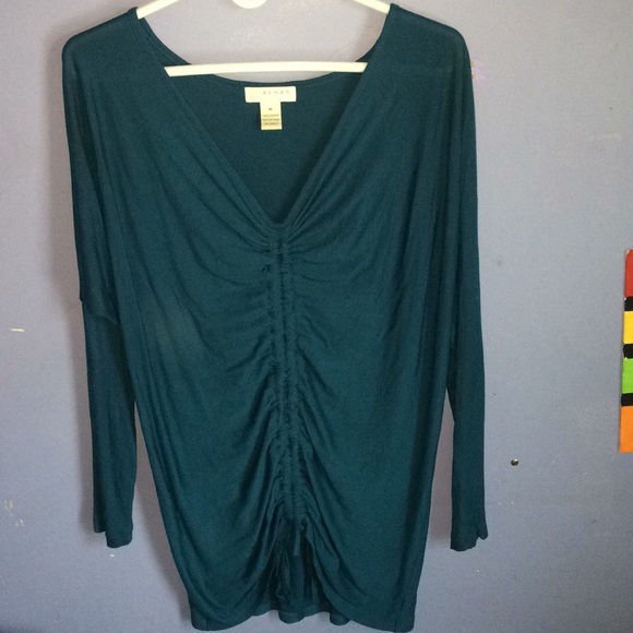 Kenar | Tops | Blue Kenar Shirt | Poshmark